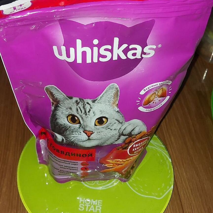 Whiskas корм для кошек