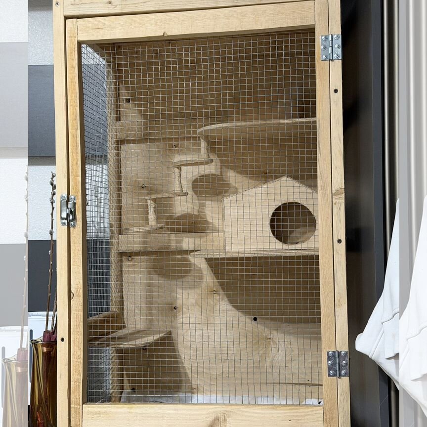 Витрина клетка для шиншилл и грызунов