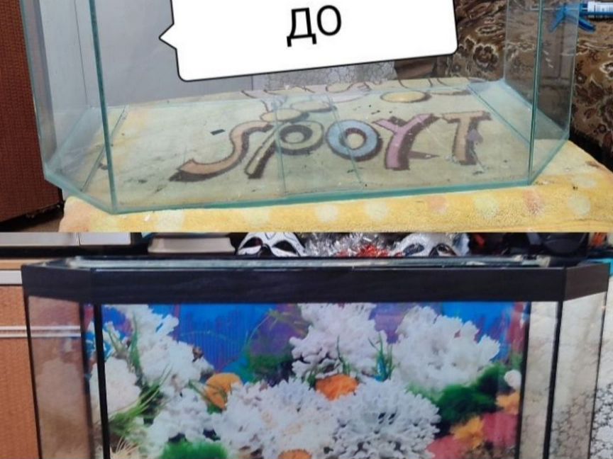 Аквариум, ремонт