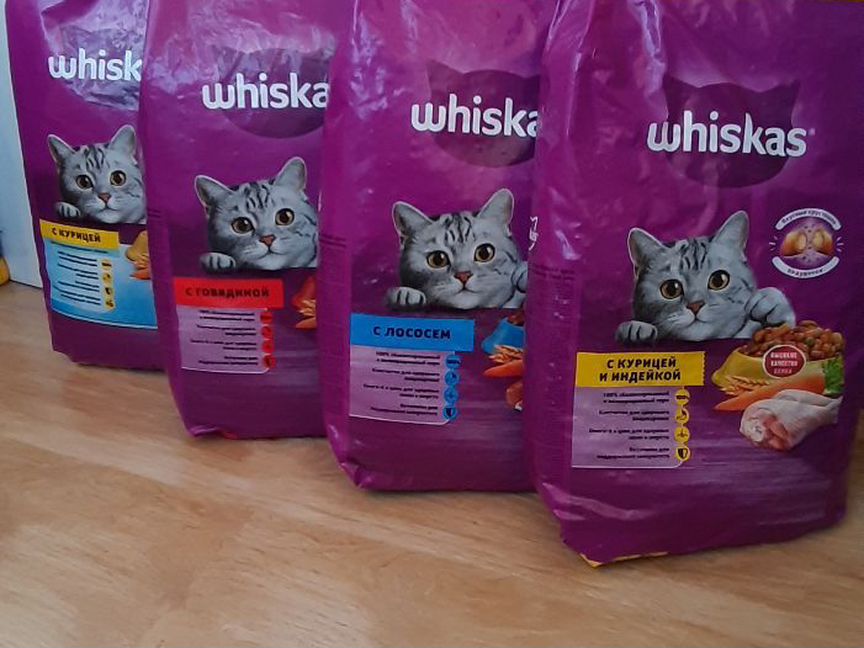 Сухой корм для кошек whiskas