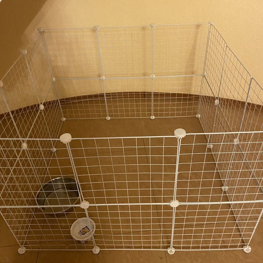 Вальер,корм и пеленки