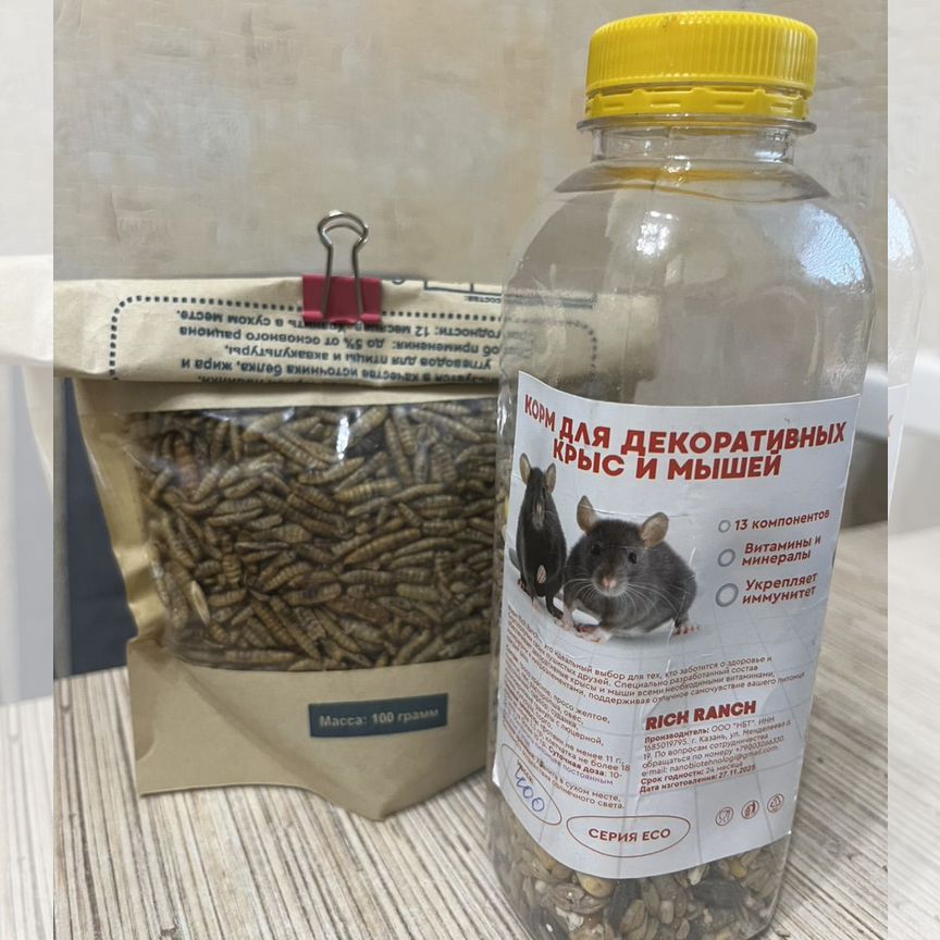 Корм для хомяков