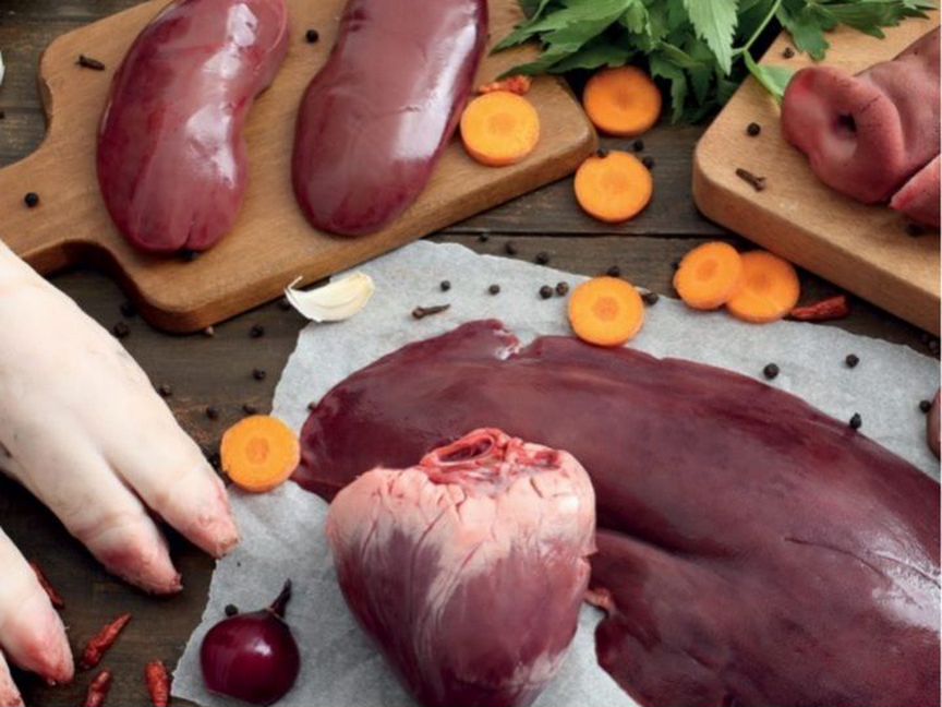 Мясо у субпродукты для собак