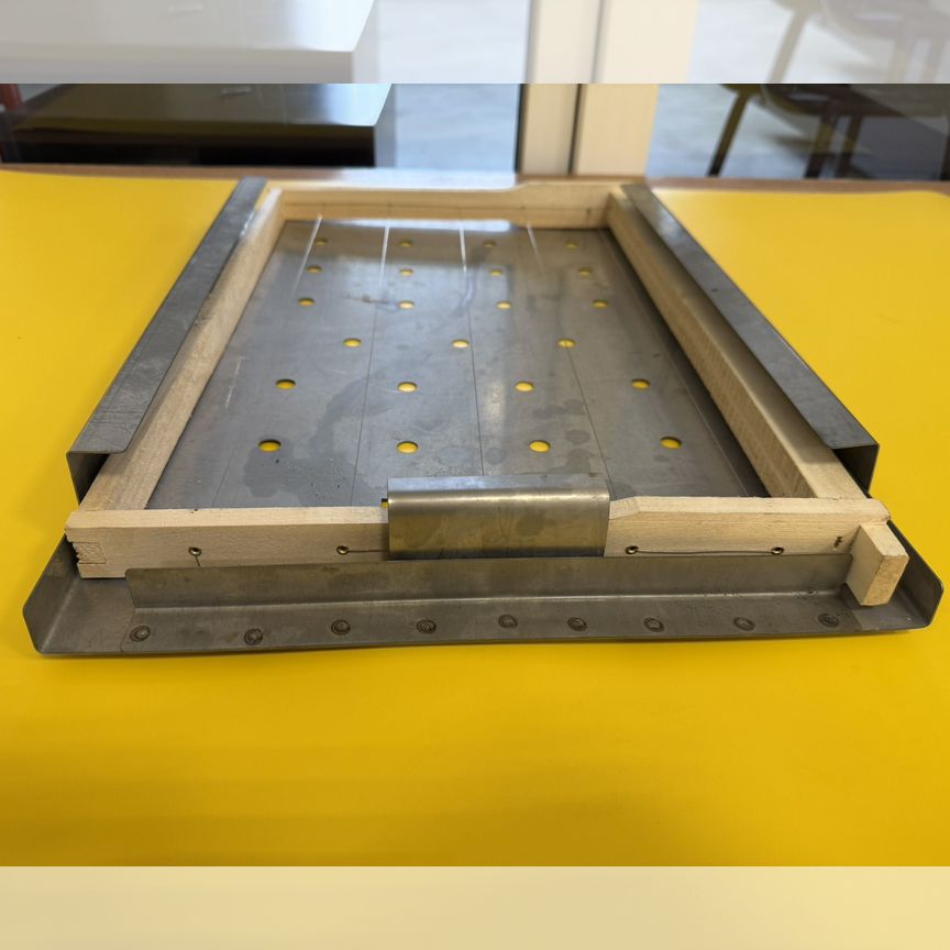 Касета для медогонки из нержавейки 0,8мм