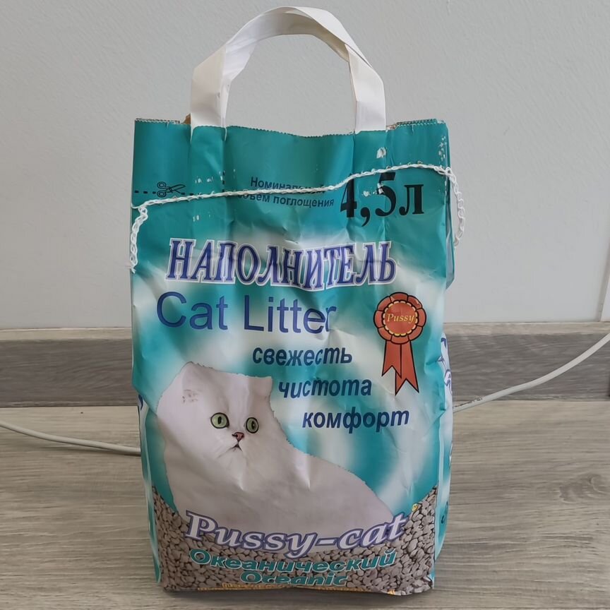 Наполнитель для кошачьего туалета