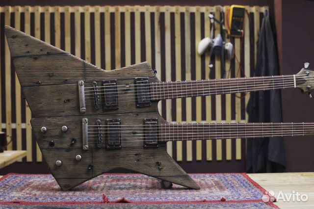 Explorer Ken Lawrence double neck replic купить в Нижнем Новгороде ...