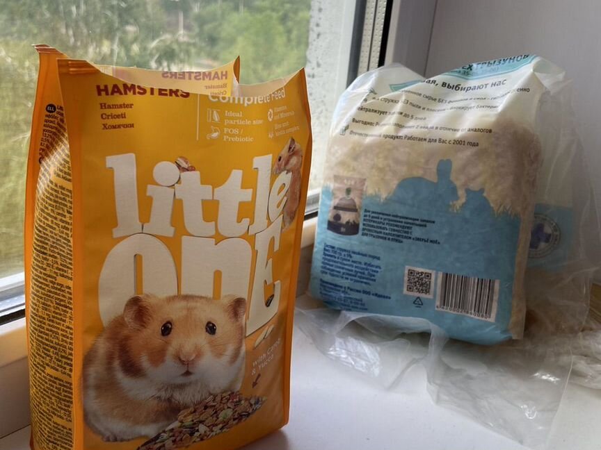 Корм и опилки