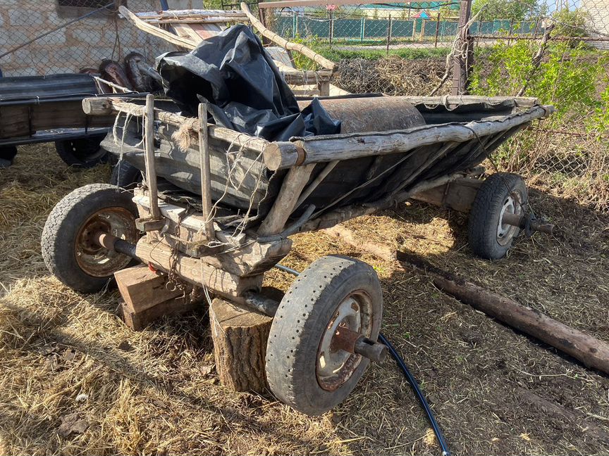 Сани телега для лошади