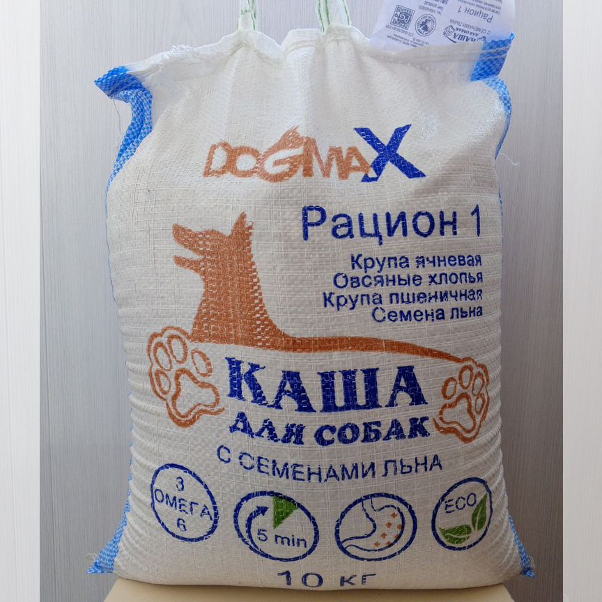 Корм для собак каша