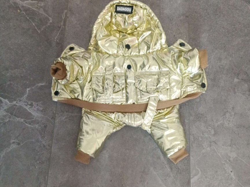 Зимний комбинезон для собак мелких пород