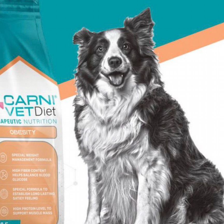 Корм для собак сухой carni VET Diet Obesity При из