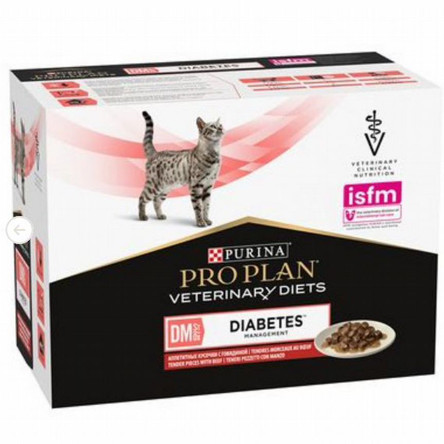 PRO plan DM ST/OX - Diabetes Management говядина
