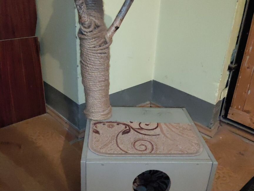 Домик для кошки handmade