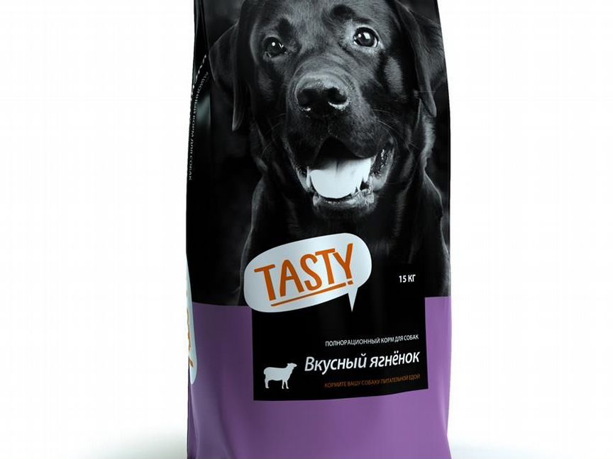 Корм для собак Тести Tasty 15 кг