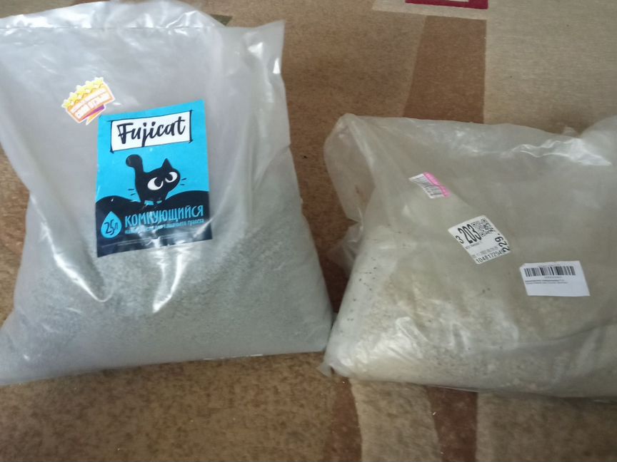 Кошачий наполнитель комкующийся