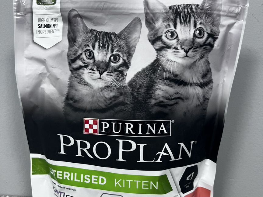 Корм Pro Plan для котят, с лососем, 400 гр