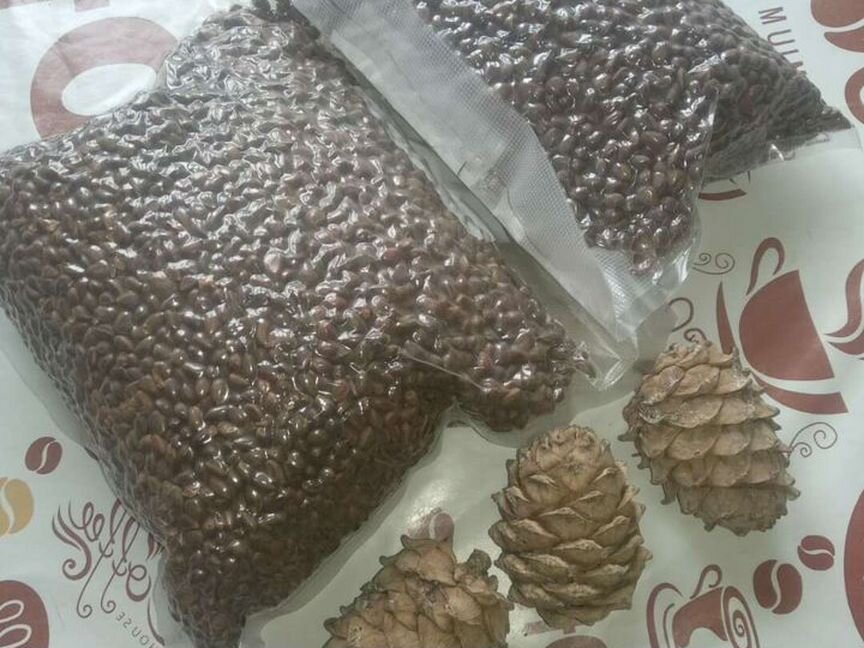 Кедровый стланик орех в вакууме