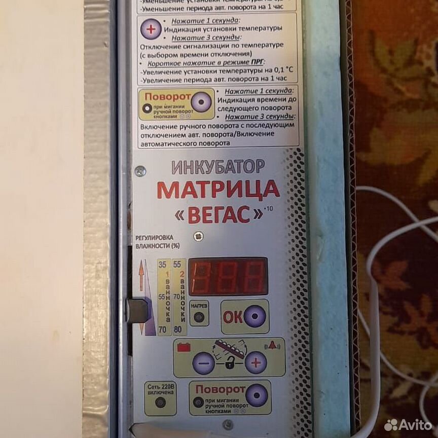 Инкубатор блиц 120