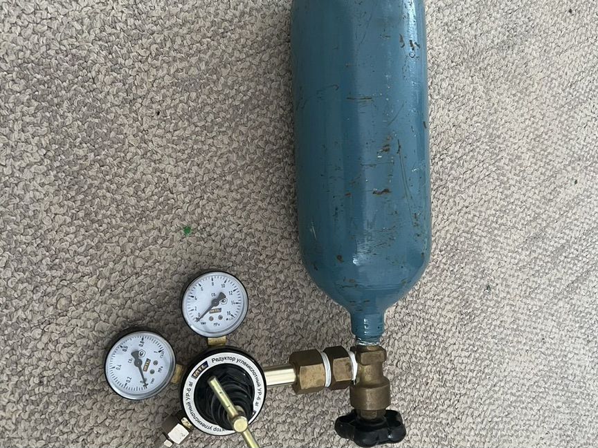 Балон Co2 для аквариума