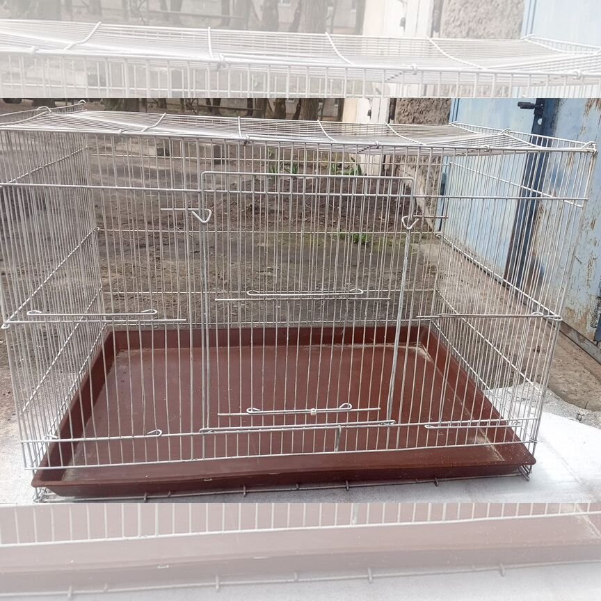 Клетка для птиц большая 60х40х40 см