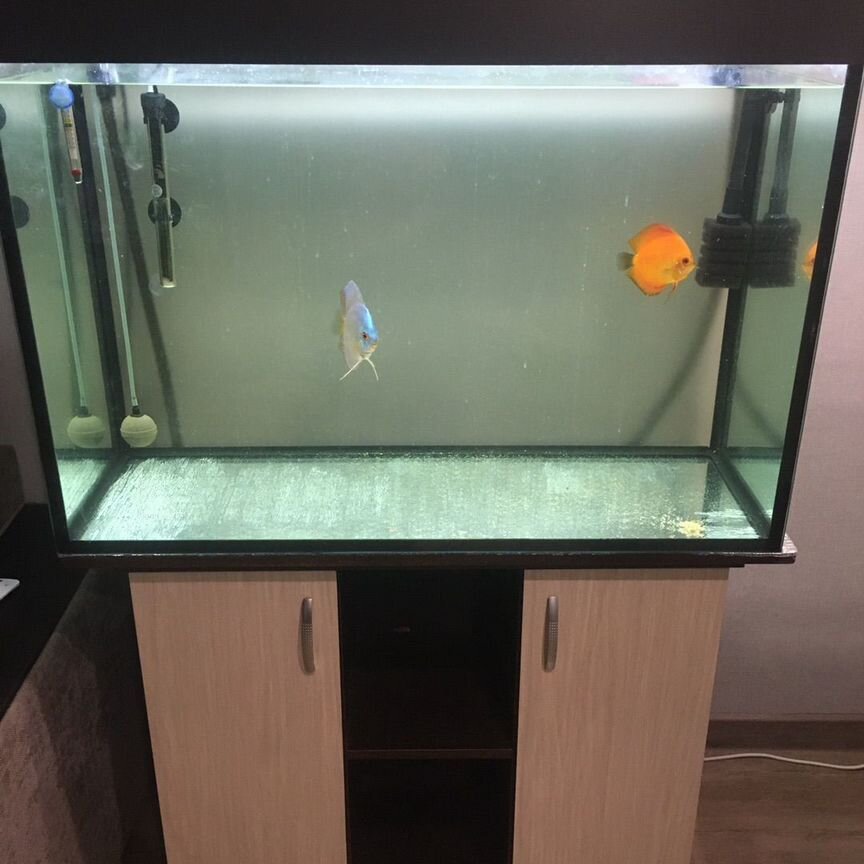 Аквариум с тумбой 215 литров