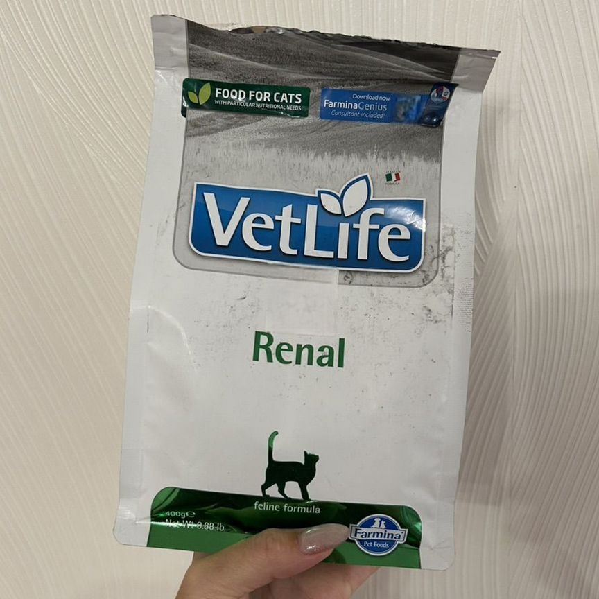 Корм для кошек лечебный серии Renal