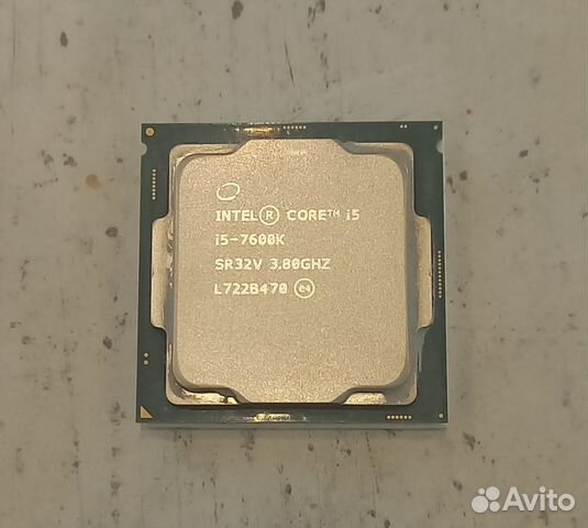 Процессор Intel Core i5 i5-7600k купить в Москве | Электроника | Авито