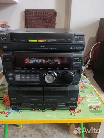 Музыкальный центр sony 881 без колонок купить в Красноярске ...