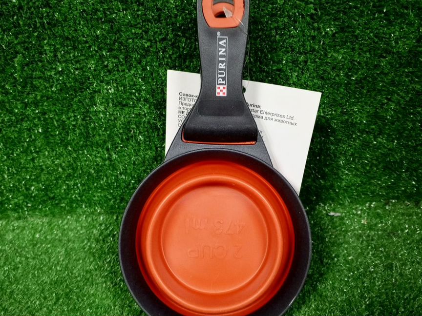 Мерная ложка для корма животных с прищепкой Purina