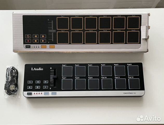 Midi пэд-контроллер LAudio EasyPad, 12 пэдов купить в Санкт-Петербурге | Хобби и отдых | Авито