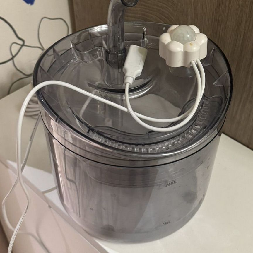 Автопоилка с датчиком движения