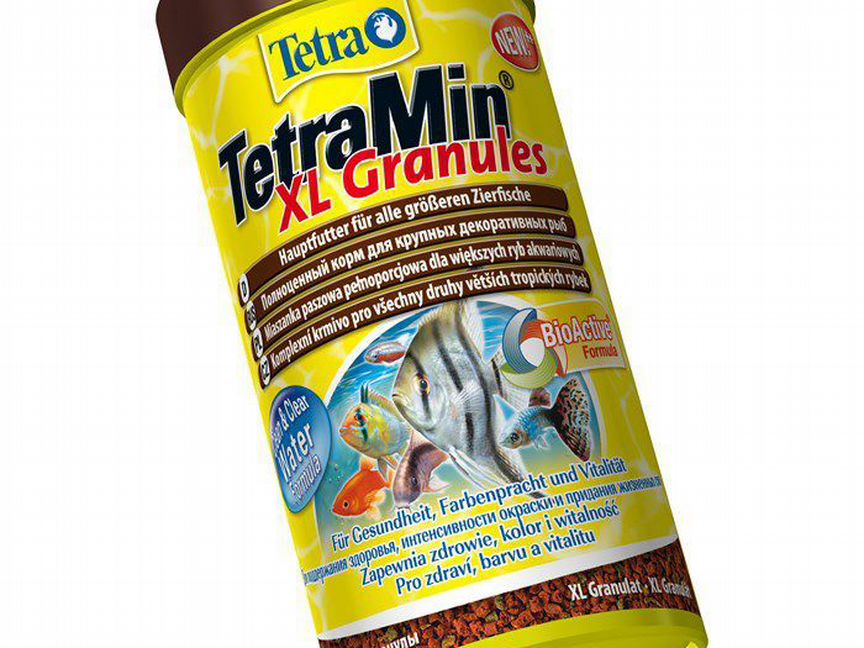 Tetra Min XL Granules 250мл Корм для всех видов ры