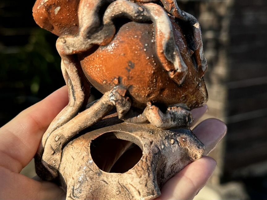 Декор для аквариума, амфора для аквариума