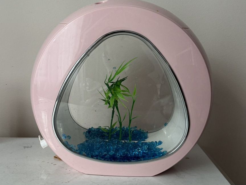 Стильный аквариум на 4л