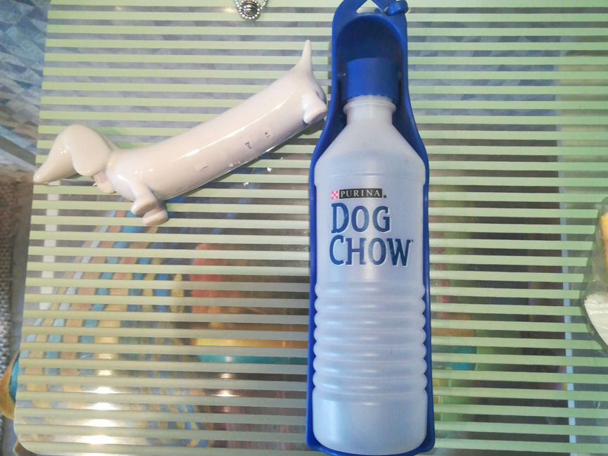 Бутылка поилка для воды для собак, сумка-кормушка