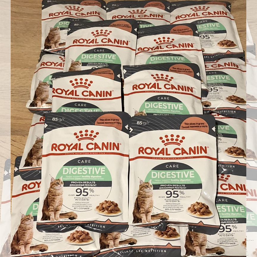 Влажный корм для кошек royal canin digestiv