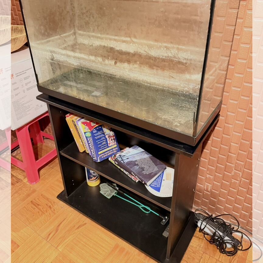 Аквариум 100 литров с тумбой