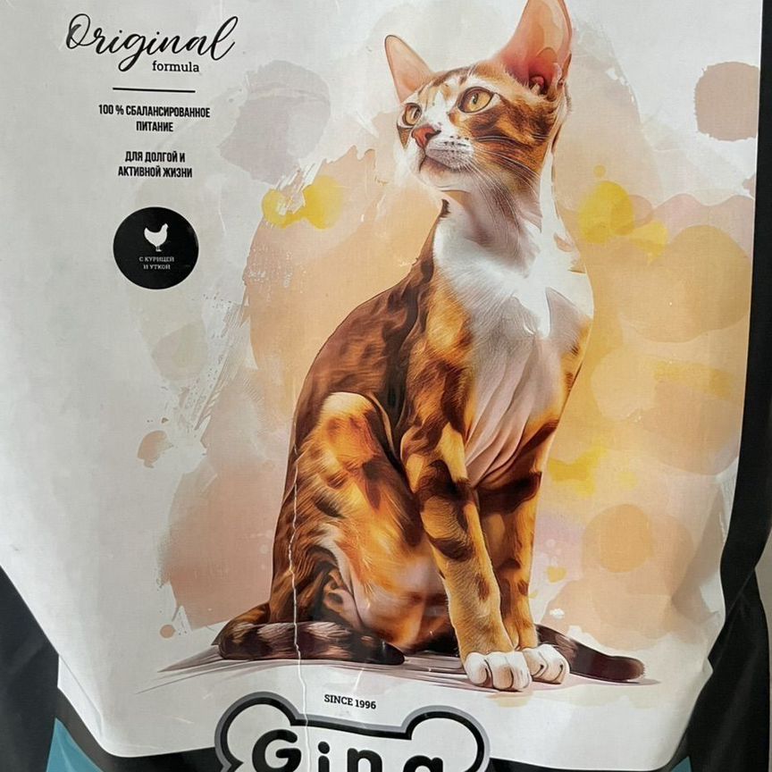 Корм для кошек Gina