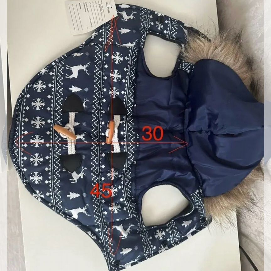 Безрукавка размер М (для собаки)