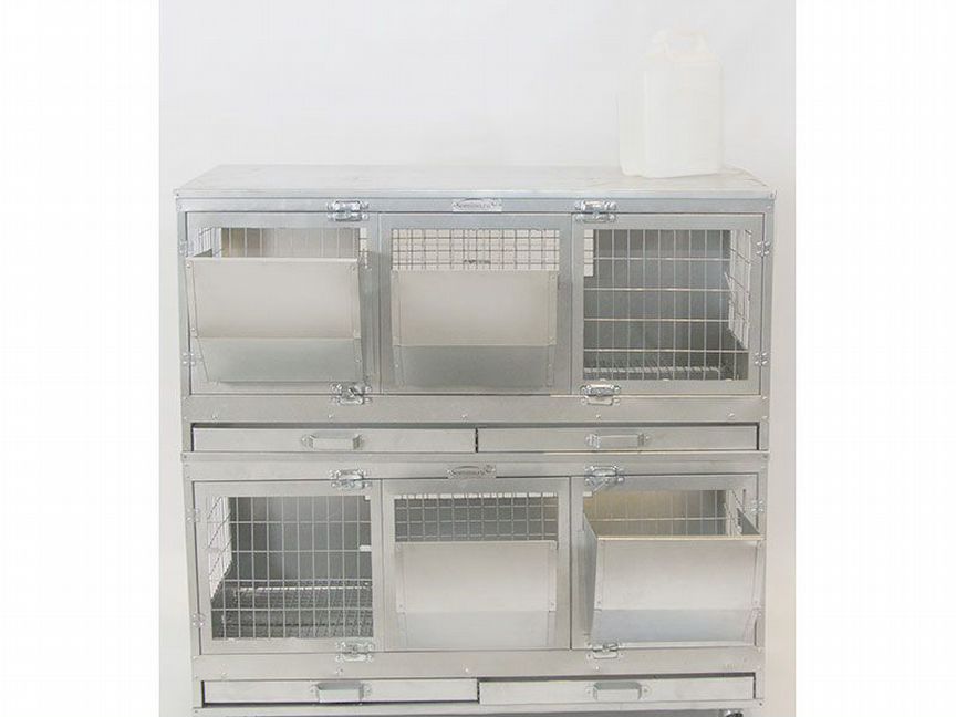 Клетка для кроликов на откорме на 12 голов