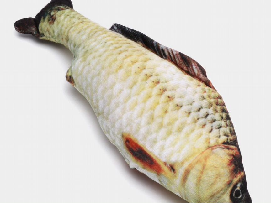 Игрушка для кошки с валерианой и кошачьей мятой