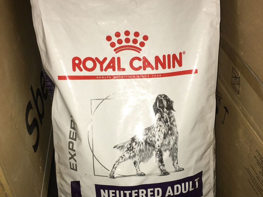 Корм для собак royal canin neutered 9 кг