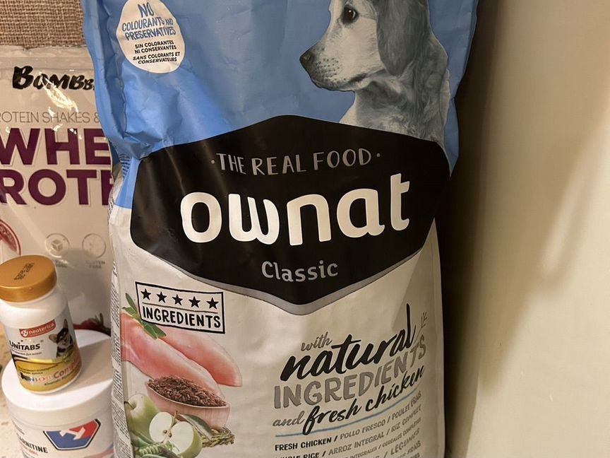 Корм для собак ownat junior