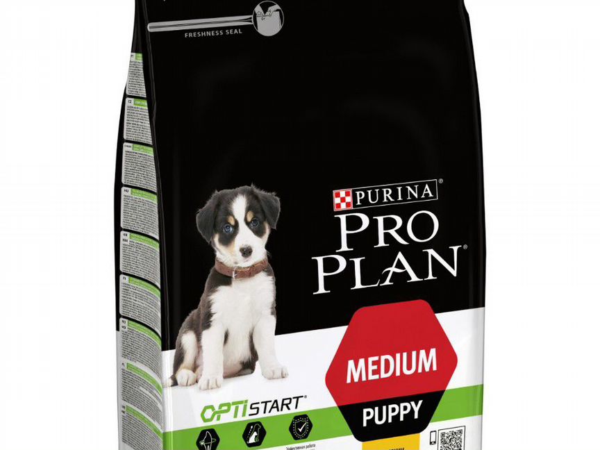 Purina Pro Plan medium puppy 18 кг