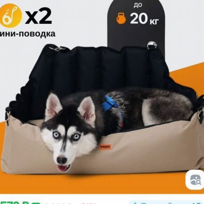 Автокресло для питомцев