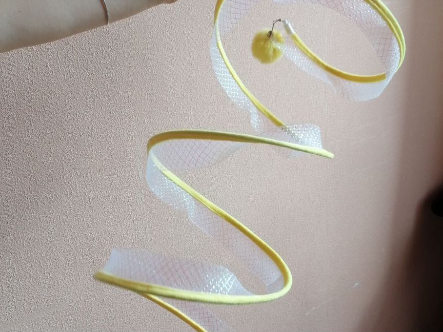 Игрушка для кошки, тунель-спираль