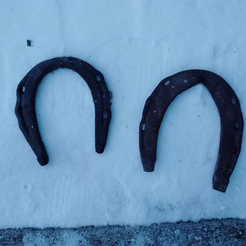 Подкова для лошади бу