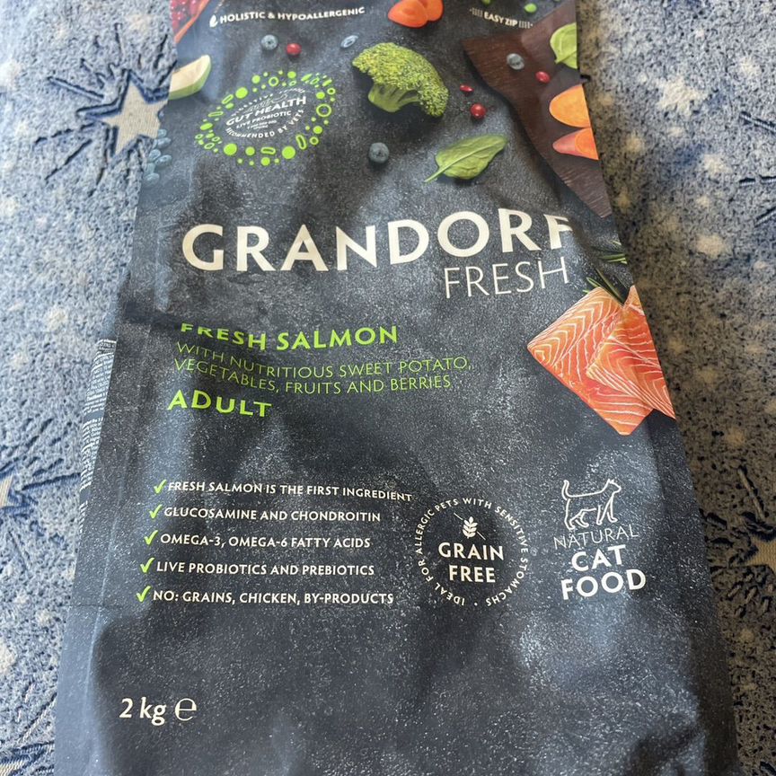 Корм сухой для кошек grandorf 2кг