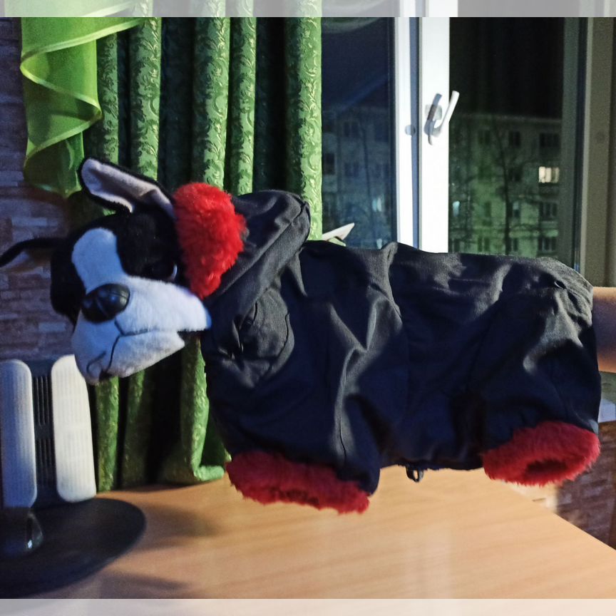 Шубка для некрупного французского бульдога