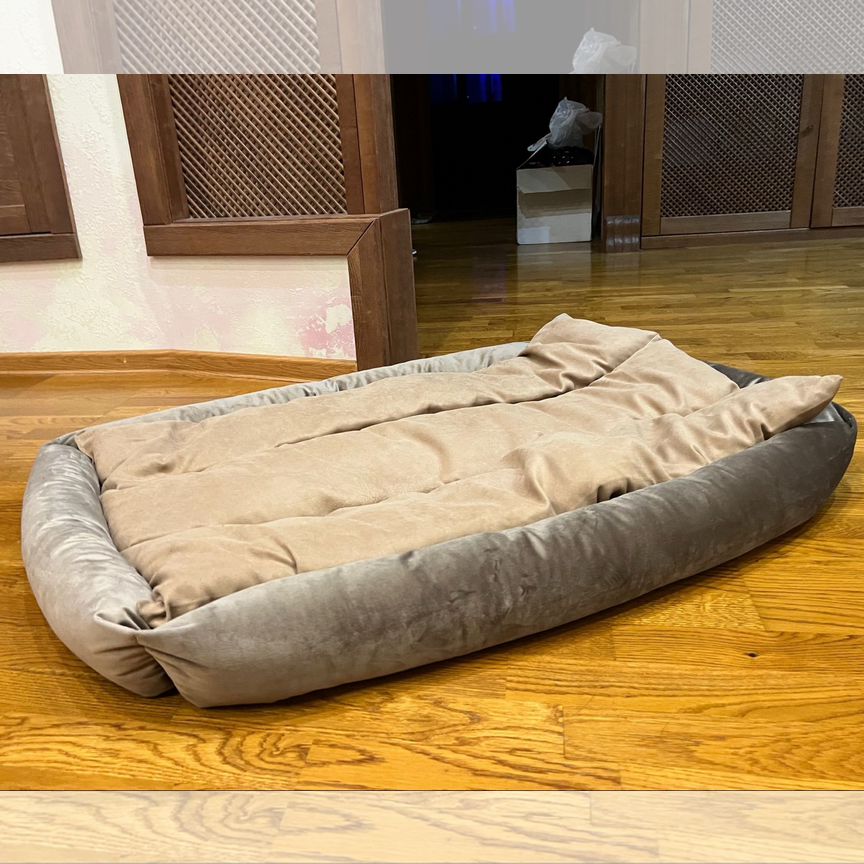 Лежанка для собаки большая мягкая